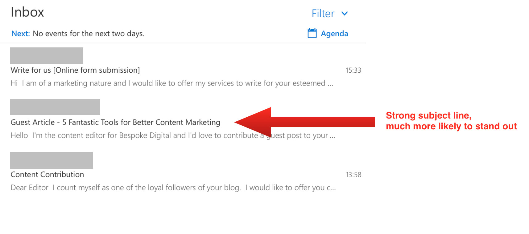 Writing perfect outreach emails & captivating subject lines